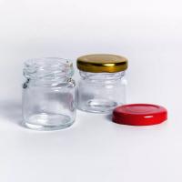 China Durable Bird Nest Cylinder Glass Storage Bottles 35ml 1.2oz Adding Tags for sale