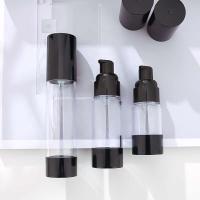 China Electroplating Plastic Cosmetic Containers Vacuum Airless Eco Friendly ISO9001 for sale