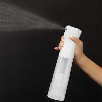 China Black Continuous Water Mister Spray Bottle 360deg 200ml LFGB for sale