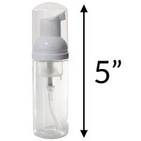 China Pump Empty Foaming Soap Dispenser 300Pcs 50ml For Face Eyelashes Cleaner for sale