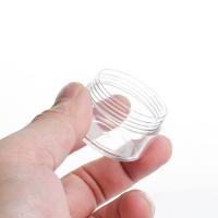 China PETG 20g Empty Plastic Cosmetic Containers Lip Balm Eyeshadow With Sealing Disc for sale