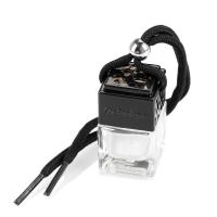 China Hanging Car Perfume Glass Bottle Essential Oil Diffuser, Aromatherapy Car Air Freshener for sale
