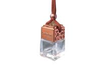 China Hanging Car Perfume Glass Bottle Essential Oil Diffuser, Aromatherapy Car Air Freshener for sale