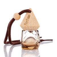 China Essential Oil Diffuser Aromatherapy Air Freshener Colorful Glass Empty Car Perfume Bottle for sale