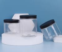 China 50ml Cosmetic Plastic Storage Jars 2.75in Multicolor Aluminum Lid for sale
