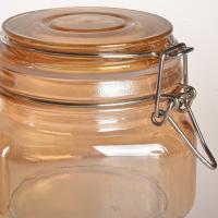China 95ml 85ml Transparent Glass Jars Candy Food Storage Thickened Bottom 24pcs/ Ctn for sale