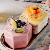 China 180ml 215ml Hexagon Transparent Plastic Pet Jar For Food Packaging Recycling for sale