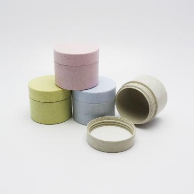 China 5g 10g 30g Wheat Straw  Cosmetic Jars For Skin Care Cream for sale