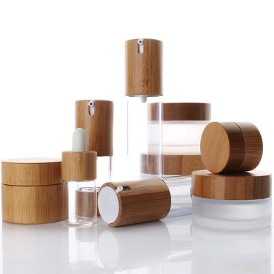 China Ecological 20ml 30ml  Cosmetic Jars Cream Lotion Bottle BPA Free for sale