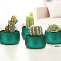 China Anti Corrosion Metal Cosmetic Jar 4oz 8 Oz Candle Tins Emerald Packaging for sale