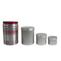 China 5ML-250ML Cream Metal Cosmetic Jar Tin Box Tin Can Aluminum Jar for sale