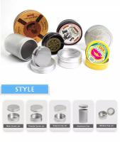 China 5ML-250ML Cream Metal Cosmetic Jar Tin Box Tin Can Aluminum Jar for sale