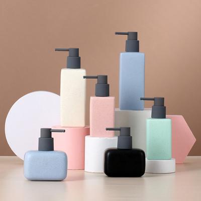China Custom Empty PLA  Plastic Bottles Cosmetic Shampoo Packaging for sale