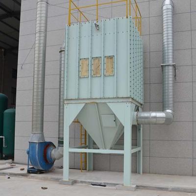 China Bag Type Pulse Jet Dust Collector for Cement Plant Dust Removal 16-19m/s for sale
