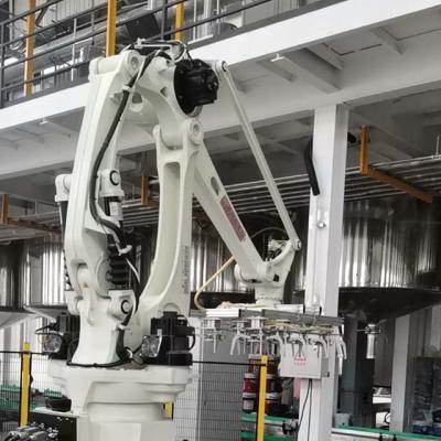 China Fully Automatic Palletizing Robot for Food Factories 600 Bags per Hour for sale