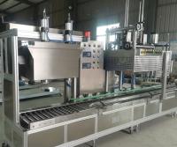 China GZJ-180 Series Organic Solvent Filling Machine 200kg 4-Barrel PLC Controlled Explosion Proof for sale