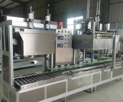 China GZJ-180 Series Organic Solvent Filling Machine 200kg 4-Barrel PLC Controlled Explosion Proof for sale