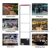 China RF 8.2MHz EAS Detection System MONO Aluminum Alloy Structure 157cm Retail Security Gate for sale