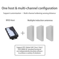 China UHF RFID EAS Detector 1 Host 4 Antenna 860-960 MHz 3-5m Detection Range for sale