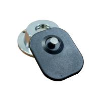 China EAS RF 8.2MHz Black Big Square Security Hard Tag 70x58mm ABS Plastic for Retail Stores for sale