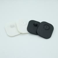 China EAS RF 8.2MHz Black Big Square Security Hard Tag 70x58mm ABS Plastic for Retail Stores for sale