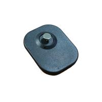 China EAS RF 8.2MHz Black Big Square Security Hard Tag 70x58mm ABS Plastic for Retail Stores for sale