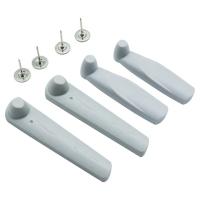 China EAS 58KHz AM Security Hard Tag 85mm Grey ABS Plastic for Retail Store Anti-Theft for sale