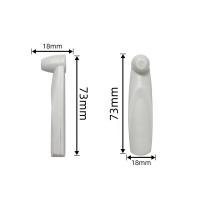 China 73mm Retail Store EAS 58KHz Security Hard AM Tag Grey for sale