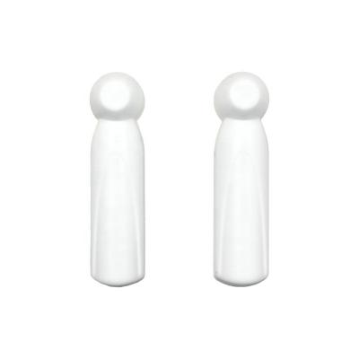 China White Retail Store EAS 58KHz AM Security Hard Tag 51mm ABS Plastic Anti-Theft Tag for sale