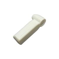 China White Retail Store EAS 58KHz AM Security Hard Tag 51mm ABS Plastic Anti-Theft Tag for sale