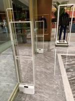China 58KHz AM EAS System Transparent Acrylic Antenna 1.6-3.2m Detection Range for sale