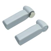 China 51mm Grey EAS 58KHz Acousto Magnetic Security Hard Tag for Retail Store Anti-Theft for sale