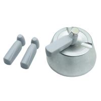 China 51mm Grey EAS 58KHz Acousto Magnetic Security Hard Tag for Retail Store Anti-Theft for sale