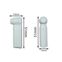 China 51mm Grey EAS 58KHz Acousto Magnetic Security Hard Tag for Retail Store Anti-Theft for sale