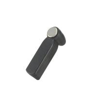 China 46mm 58KHz AM Hard Security Tag Black ABS for Supermarket Clothing Store EAS Anti-Theft for sale