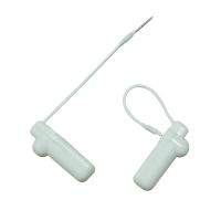 China RF 8.2MHz EAS Security Hard Tag White ABS Plastic 45x12x19mm with Lanyard for Retail Stores for sale