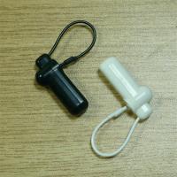 China Black 58KHz Acousto Magnetic Hard Tag with Steel Wire for Retail Security 45x12x19mm for sale