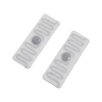 China Supermarket Security RFID Soft Label COB Washable Material 70 X 15mm Customizable Chip Code for sale