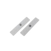 China Supermarket Security RFID Soft Label COB Washable Material 70 X 15mm Customizable Chip Code for sale