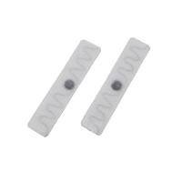 China Supermarket Security RFID Soft Label COB Washable Material 70 X 15mm Customizable Chip Code for sale