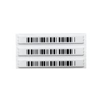 China Shopping Mall EAS 58KHz Security AM Soft Label  45 X 6 X 2mm Bar Code for sale