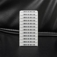 China Shopping Mall EAS 58KHz Security AM Soft Label  45 X 6 X 2mm Bar Code for sale