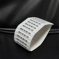China Shopping Mall EAS 58KHz Security AM Soft Label  45 X 6 X 2mm Bar Code for sale