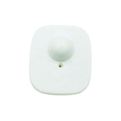 China White Small Square EAS 8.2MHz RF Security Hard Tag For Retail Store for sale