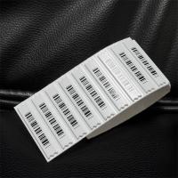 China EAS 58KHz Security AM Soft Label  45 X 11 X 2mm Pure Bar Code for sale