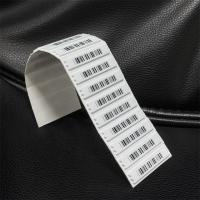 China EAS 58KHz Security AM Soft Label  45 X 11 X 2mm Pure Bar Code for sale