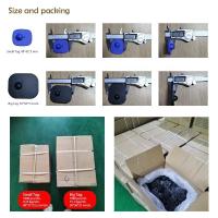 China EAS 8.2MHz RF Security Hard Tag Various Colors Small Square For Retail Store for sale