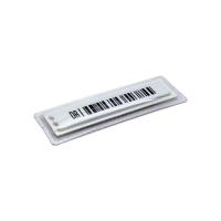 China 50 X 13 X 2mm Waterproof Bar Code EAS 58KHz Security AM Soft Label for sale