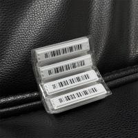 China 50 X 13 X 2mm Waterproof Bar Code EAS 58KHz Security AM Soft Label for sale