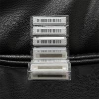 China 50 X 13 X 2mm Waterproof Bar Code EAS 58KHz Security AM Soft Label for sale